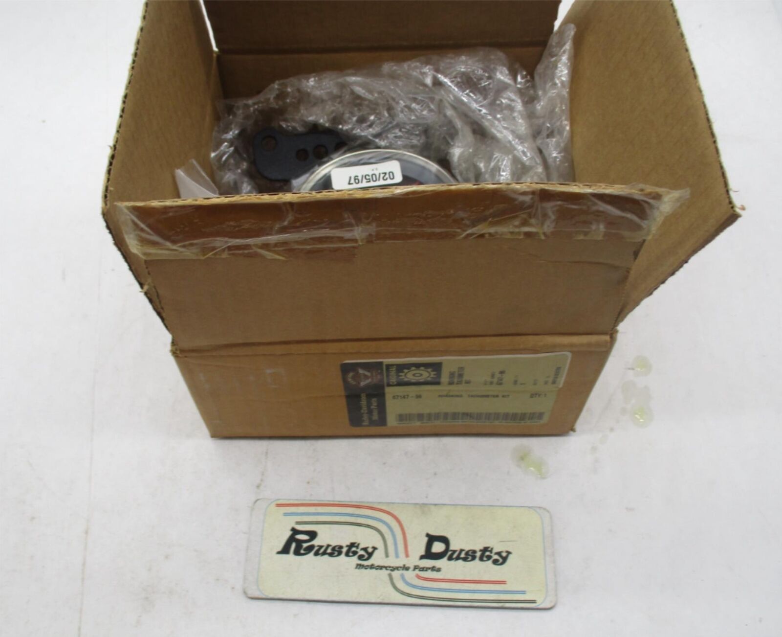 Harley Davidson Genuine NOS Road King Tach Tachometer Gauge Kit 67147- – Rusty Dusty Parts