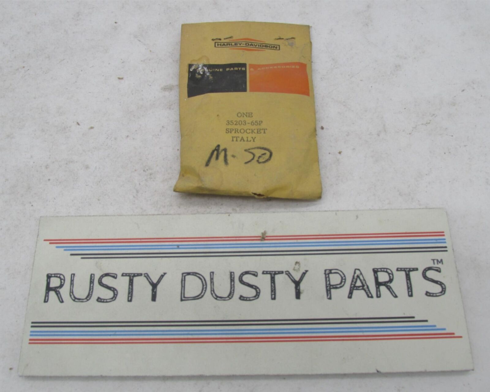 Harley Davidson Aermacchi Genuine NOS Sprocket M-50 35203-65P – Rusty ...