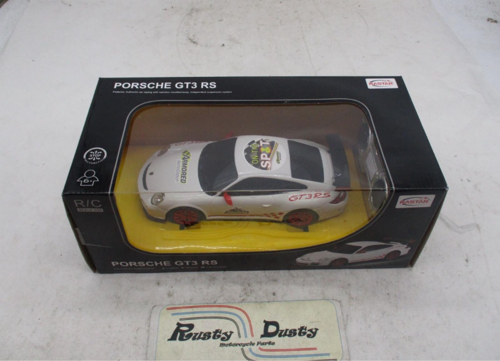 Rastar AmorAll Sponsored RC Remote Control Porsche GT3 RS 1/24 Scale ...