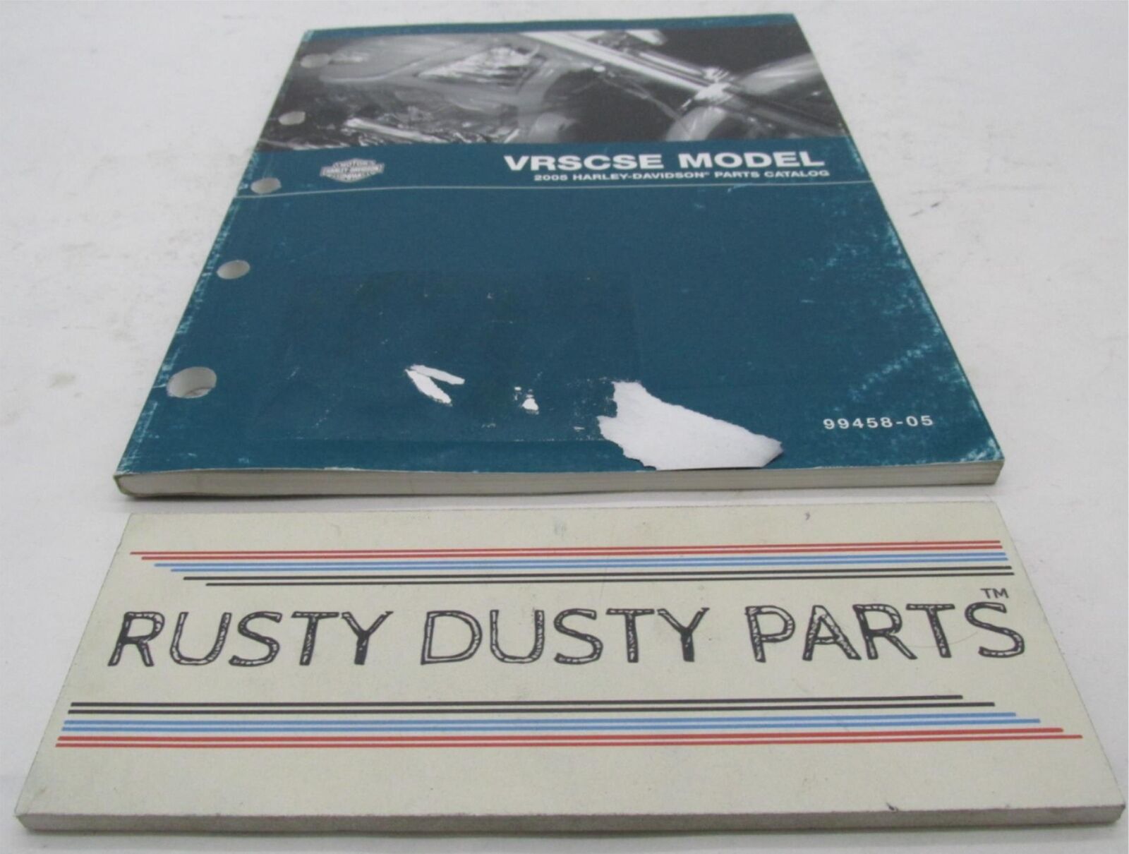 Harley Davidson Official Factory 2005 VRSCSE Model Parts Catalog 99458 ...