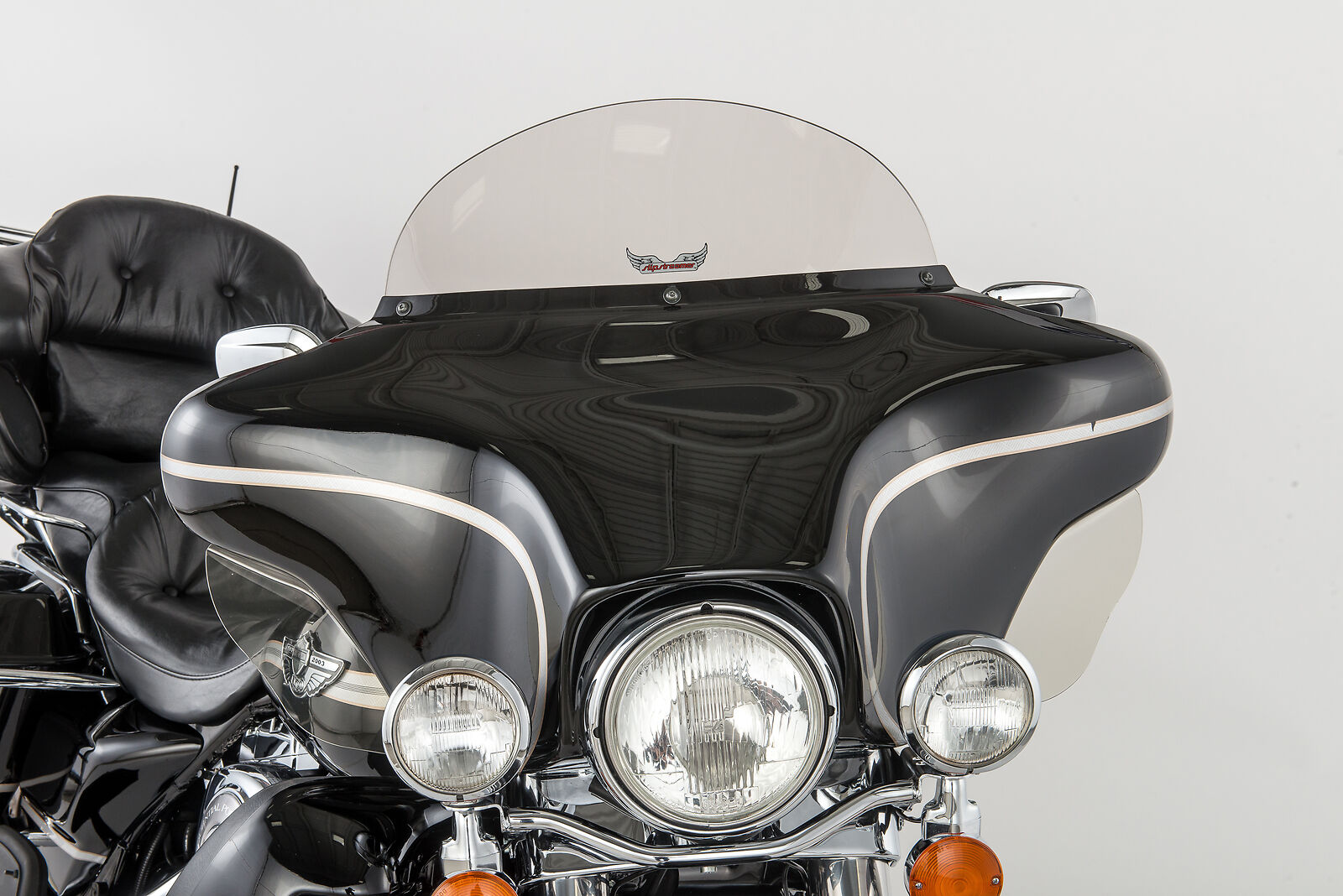 Slipstreamer Replacement Windshields For V-Twin 8 in. Smoke S-135-8 ...