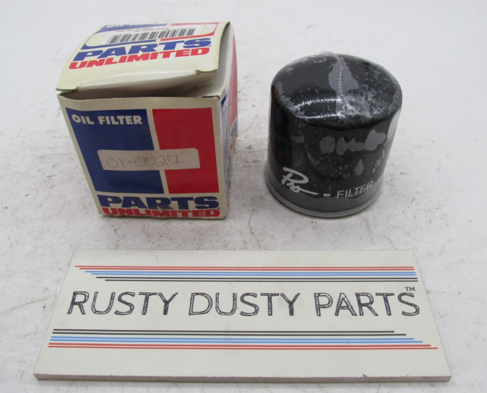 Parts Unlimited Black Oil Filter 01-0027 – Rusty Dusty Parts