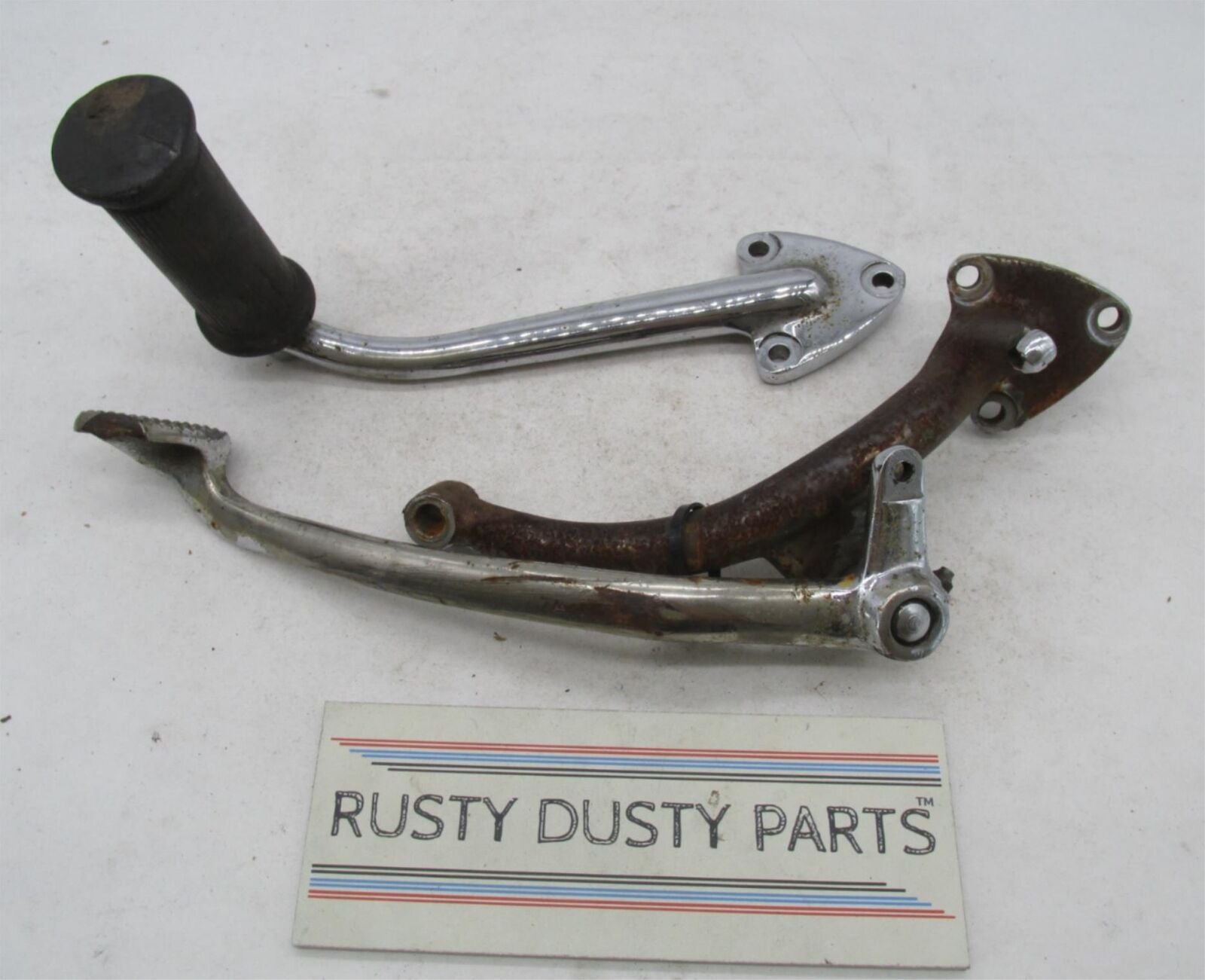 Triumph BSA Vintage Chopper Chrome Brake Side Foot Control Lever with ...