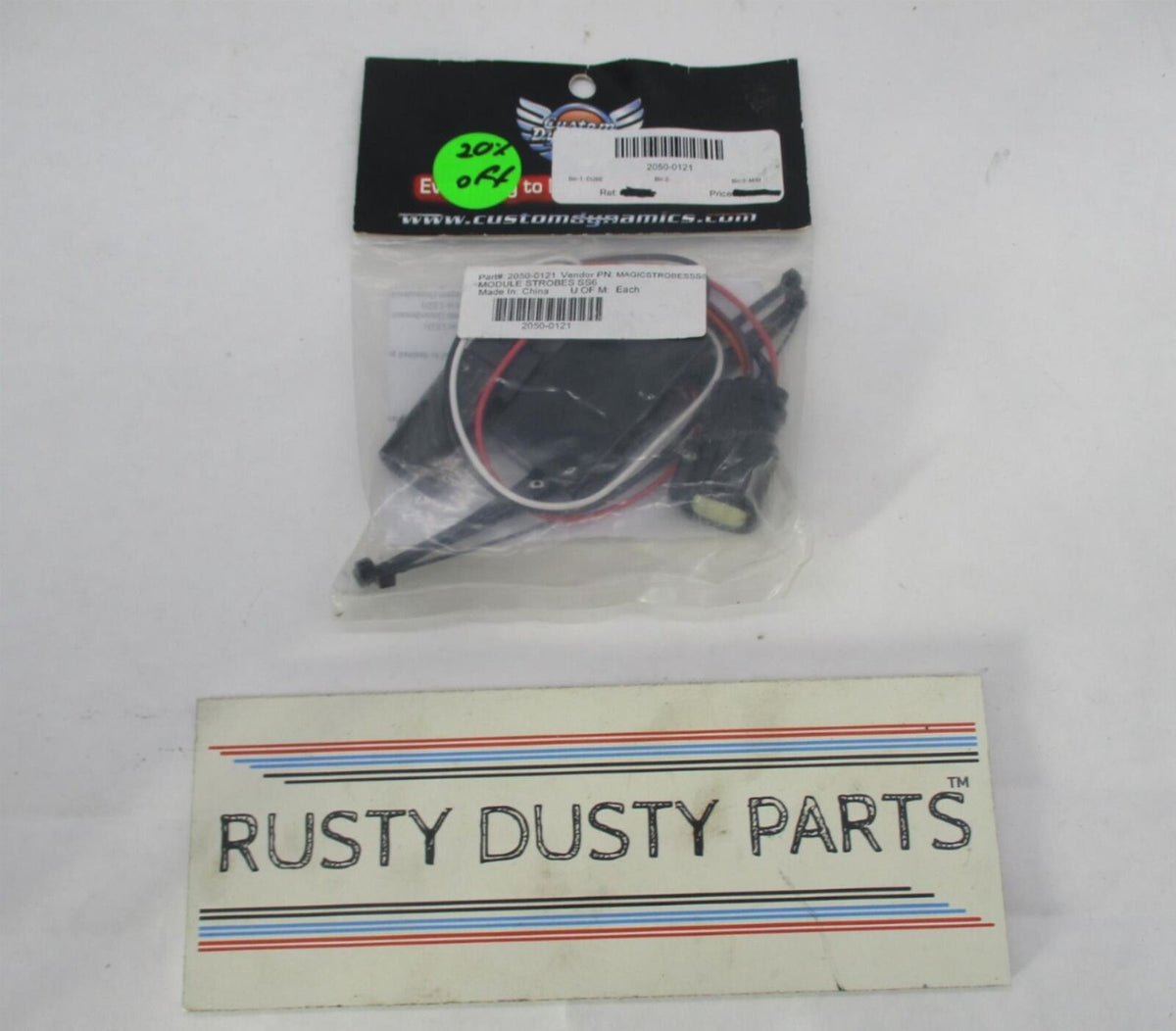 Custom Dynamics Harley Davidson Magic Strobes Module 2050-0121| Rusty ...