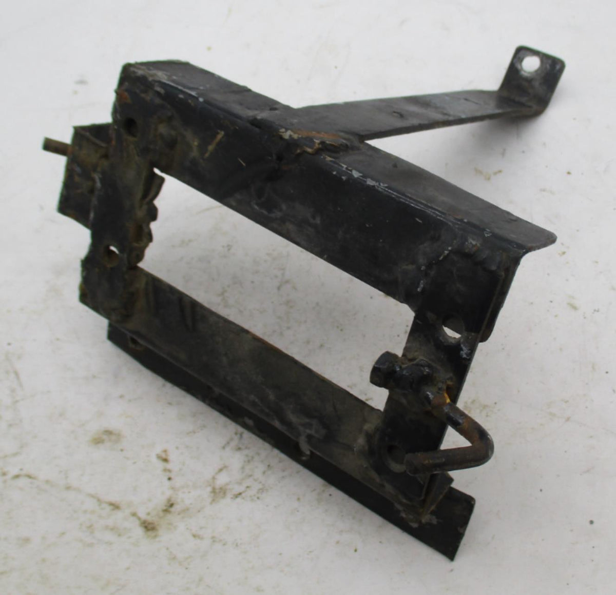 Vintage Motorcycle Battery Tray Holder 6" x 3.5" Unknown Make / Model ...