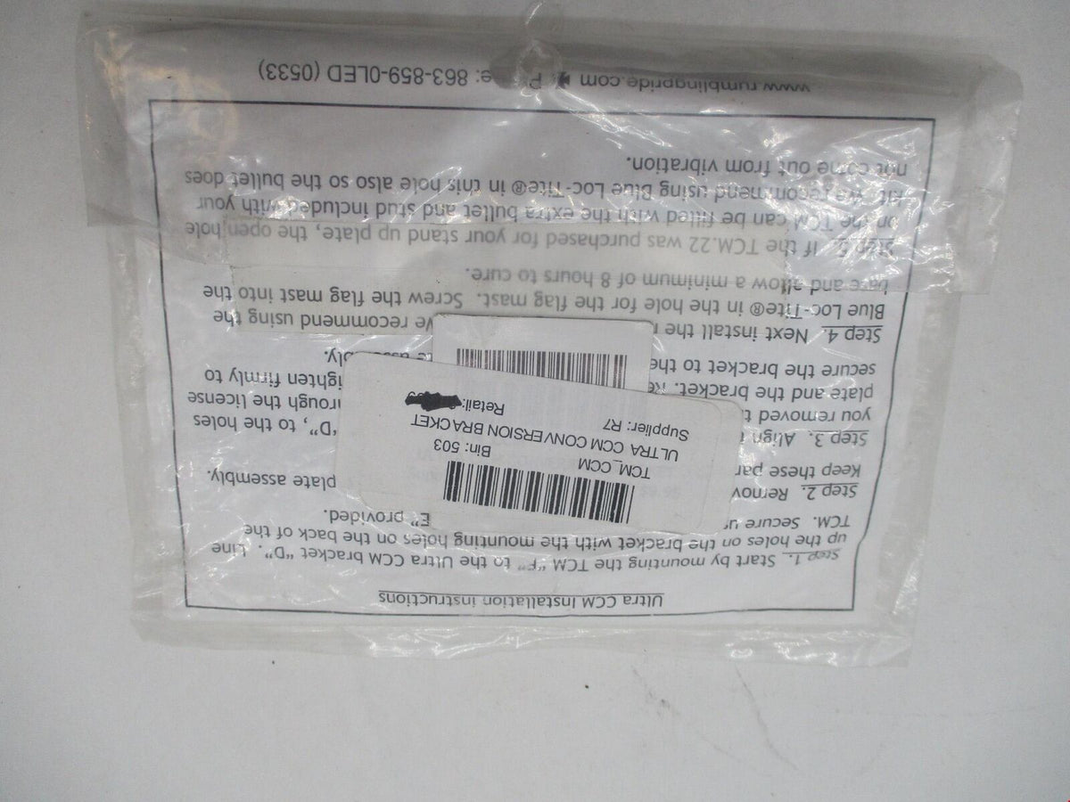 Harley Davidson Rumbling Pride Ultra CCM Mounting Kit Conversion Kit ...