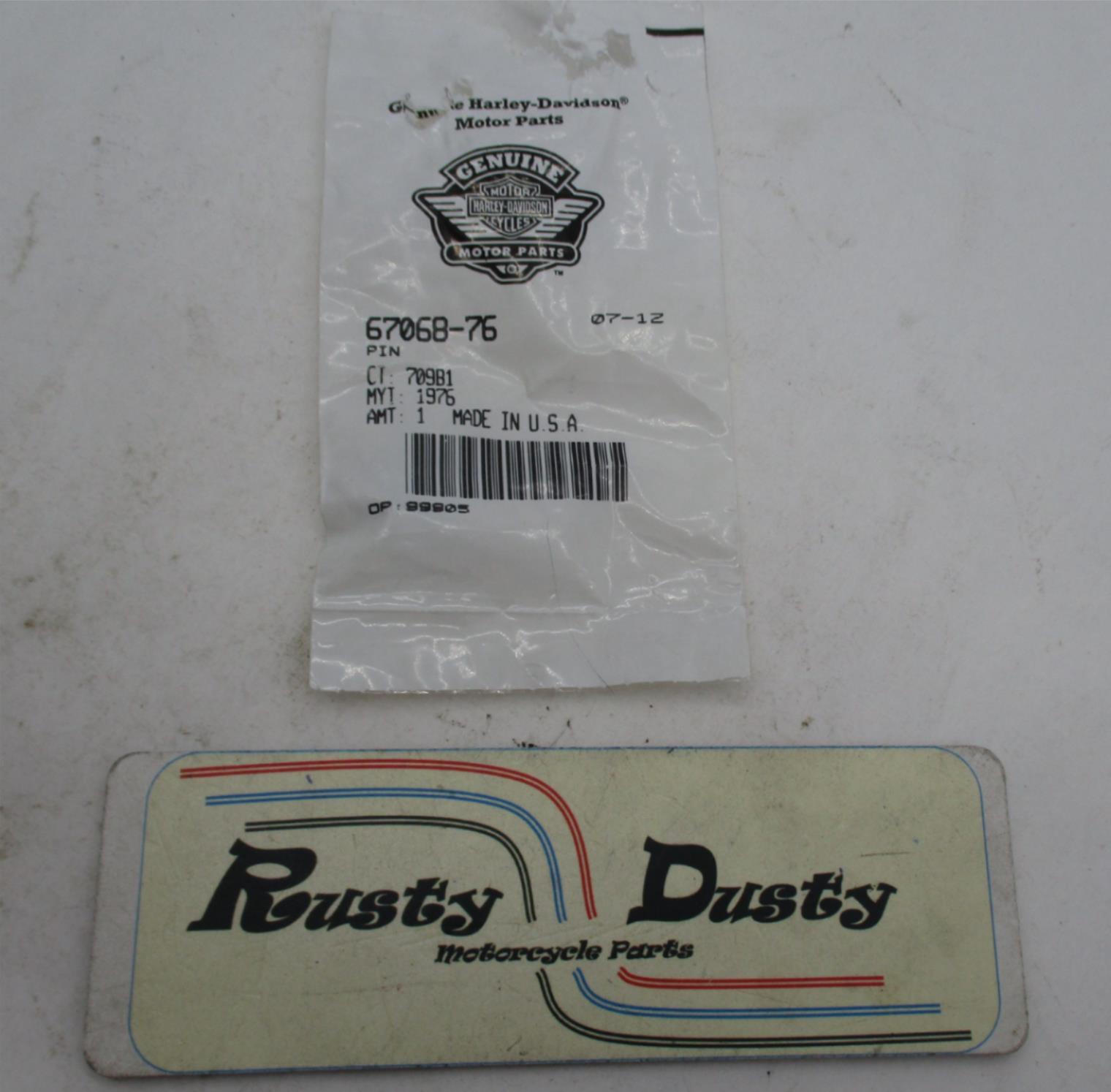 Harley Davidson Genuine NOS Speedo Speedometer Pin 67068-76 – Rusty ...