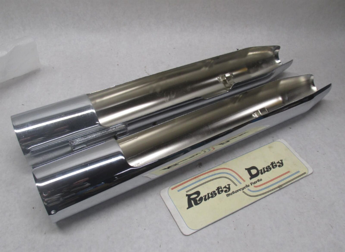 Vance & Hines V&H Harley 1995 - 16 Monster Muffler Heat Shields D255HC ...