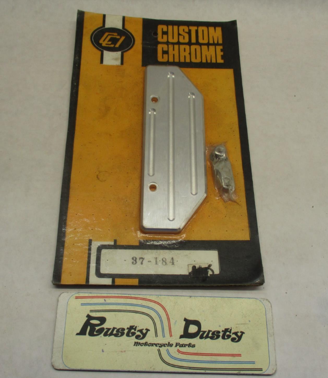 Custom Chrome Harley Davidson Billet Chrome Slotted Cover 37-184 ...