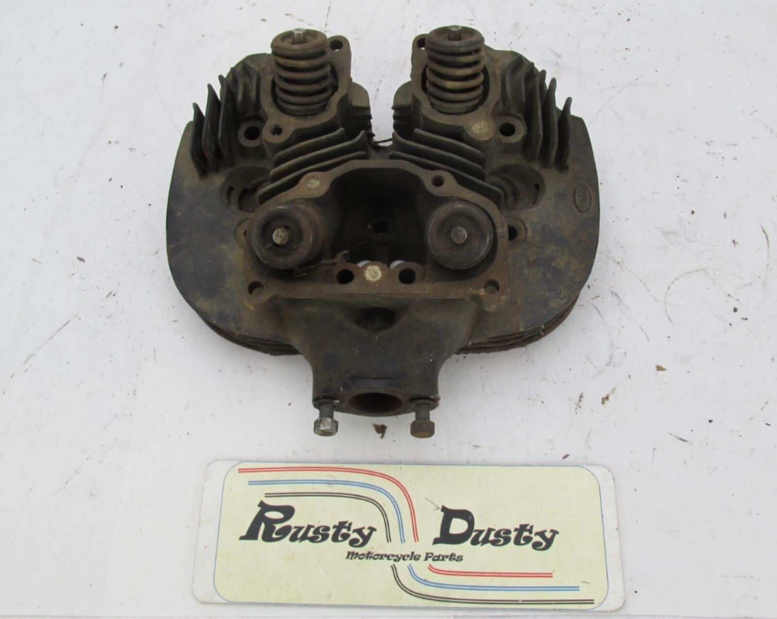 BSA A10 Motorcycle 650 Pre Unit Engine Cast Cylinder Head 67-1066 ...