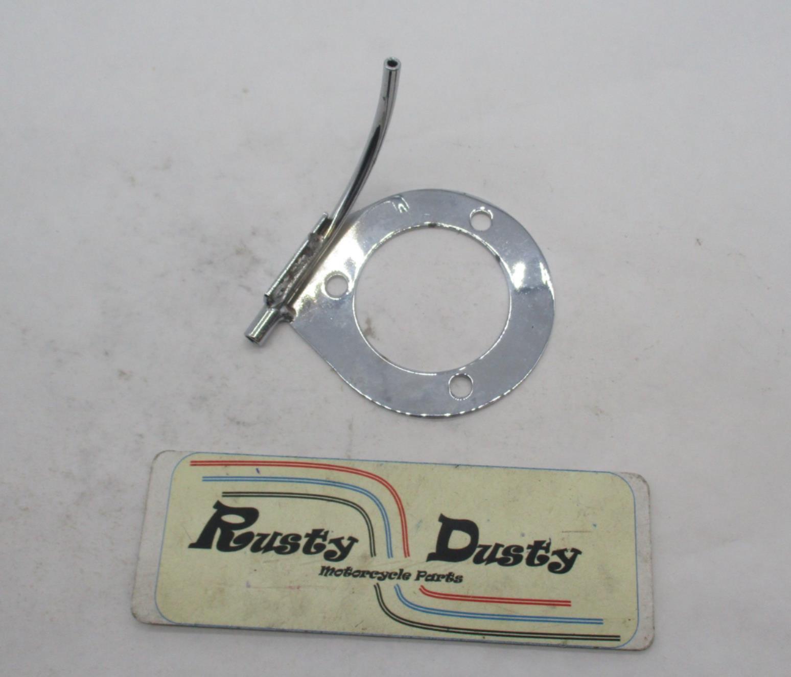 Harley Davidson Chrome Carb Intake Manifold Breather Plate – Rusty ...