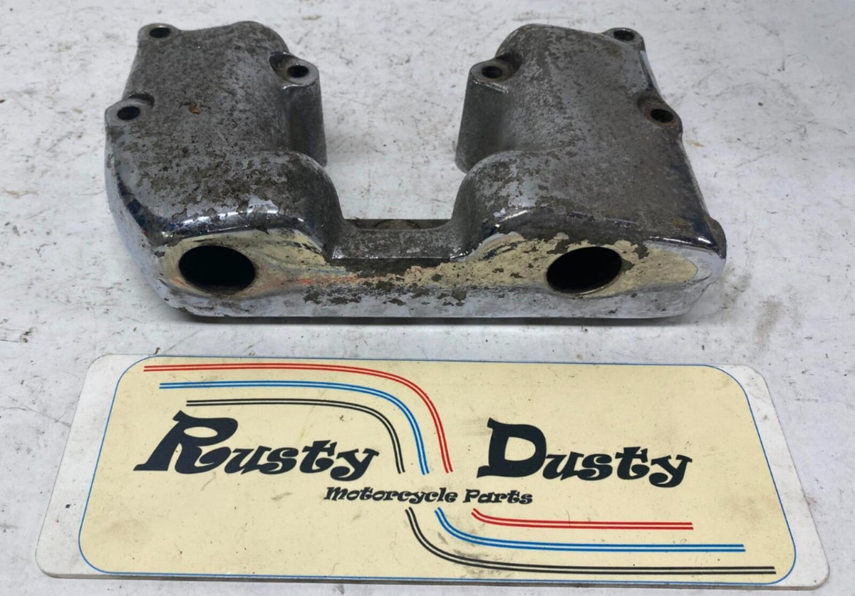 Harley Davidson Sportster Ironhead Front Rocker Box Cover Chrome| Rusty ...