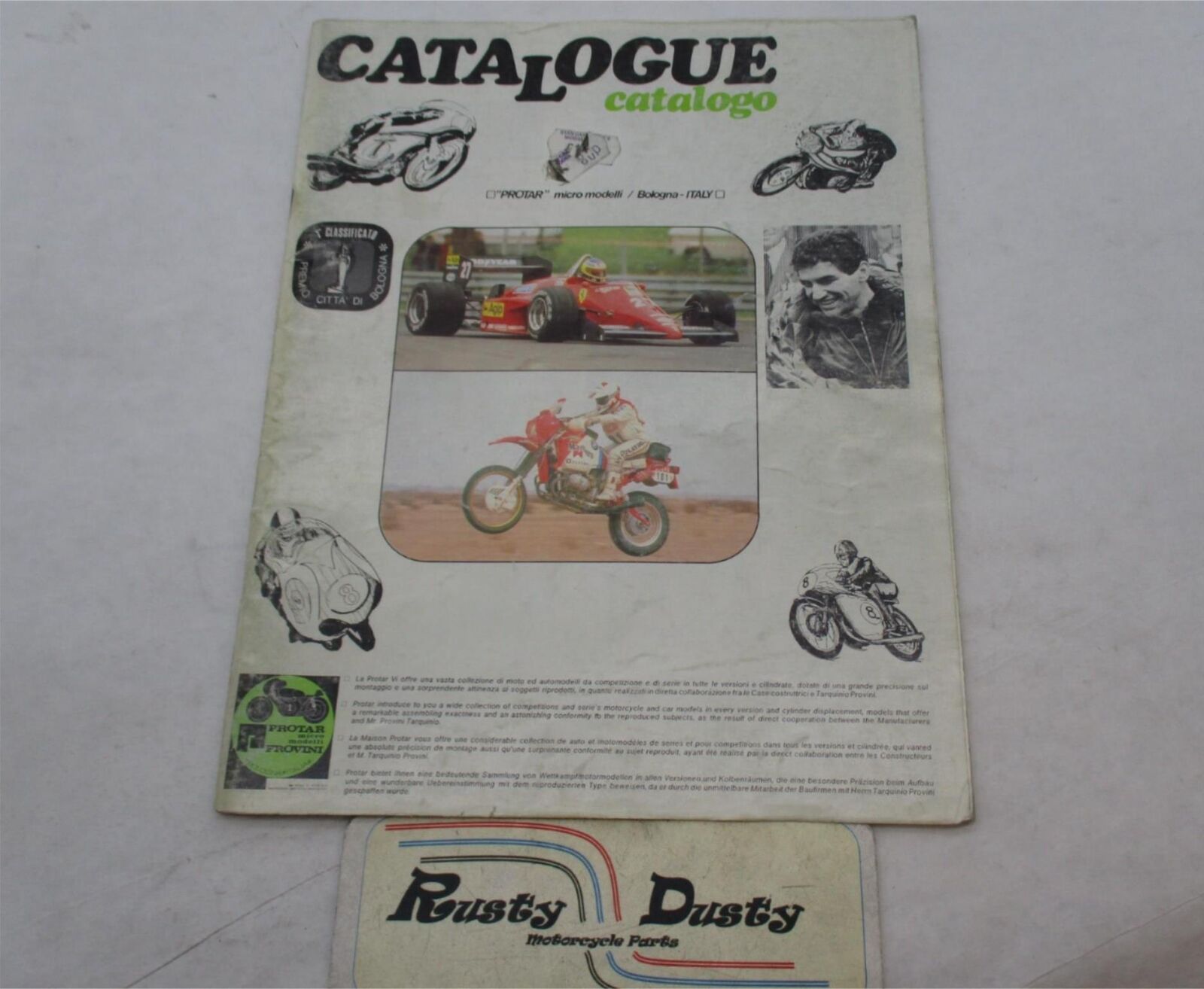 Protar Scale Collectable Model Catalogue 1985 1986 – Rusty Dusty Parts