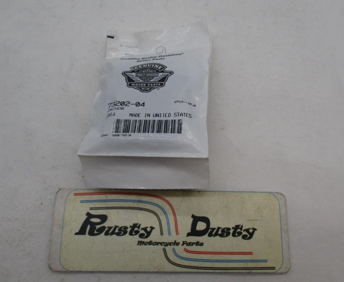 Harley Davidson Genuine NOS Anchor 73202-04| Rusty Dusty Parts
