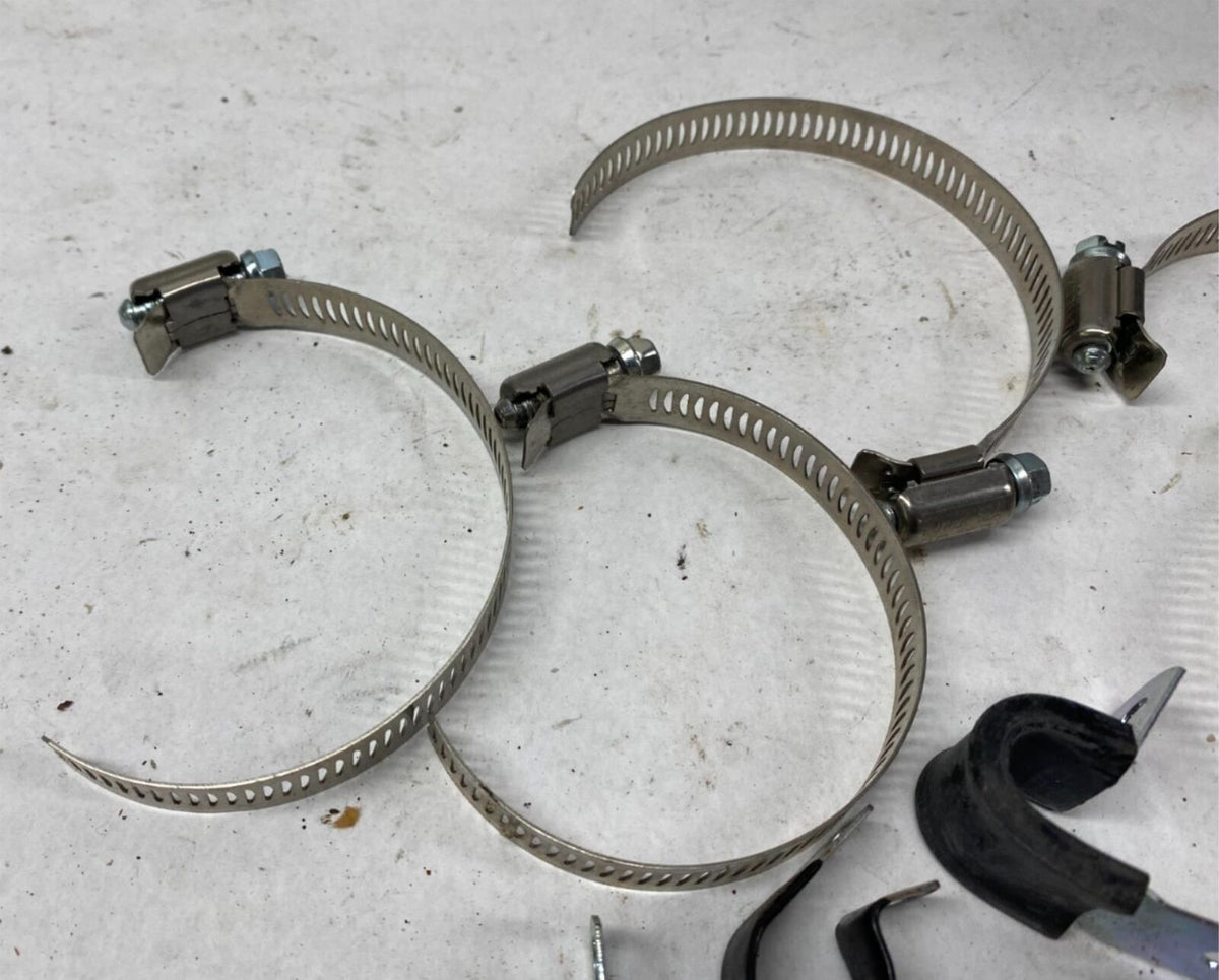 Mixed Lot of Harley Exhaust Heat Shield Clamp Hose Clamps| Rusty Dusty ...