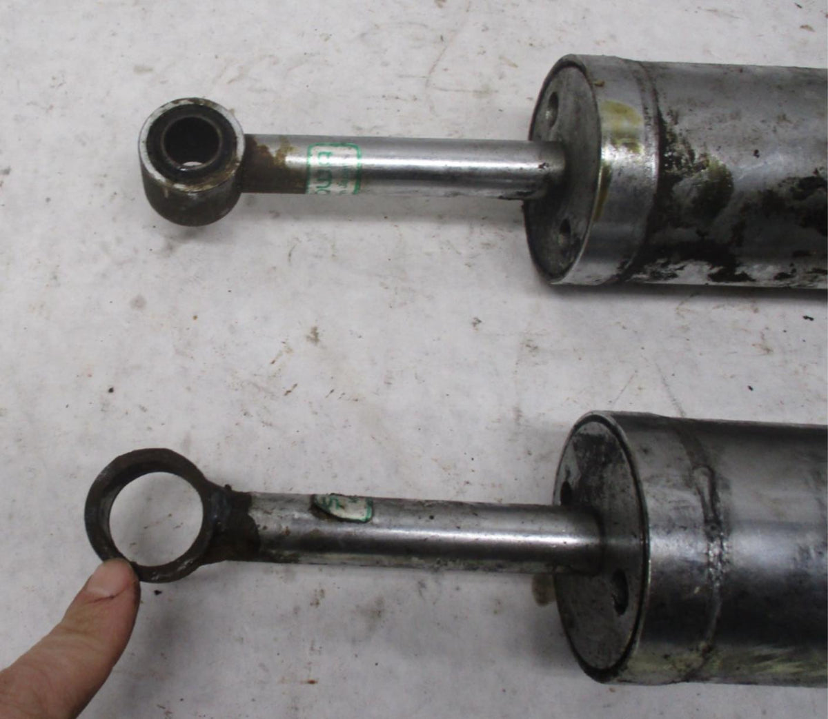 Harley Davidson Softail Low Rider Showa Oil Lowrider Shocks| Rusty ...