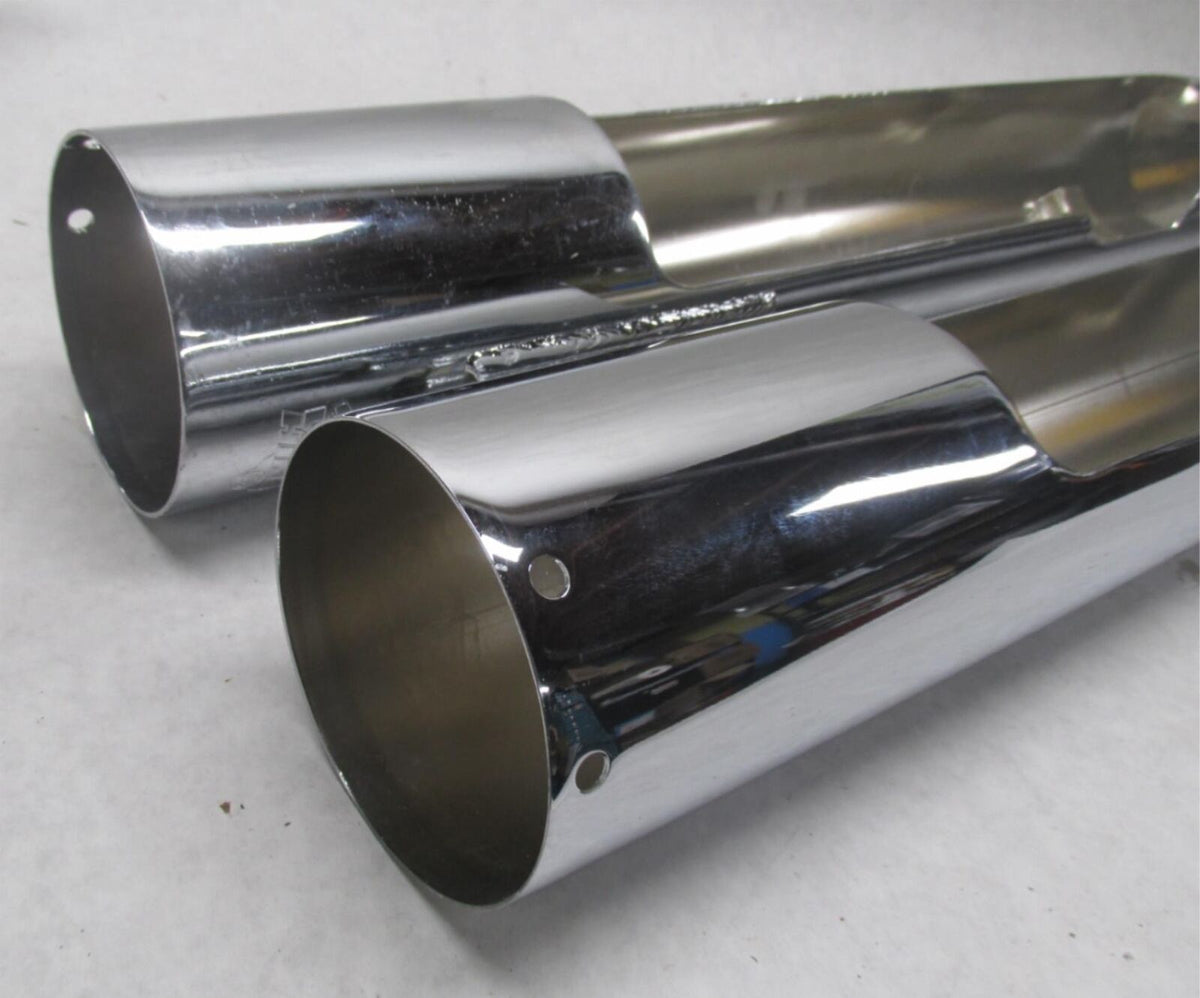 Vance & Hines V&H Harley 1995 - 16 Monster Muffler Heat Shields D255HC ...