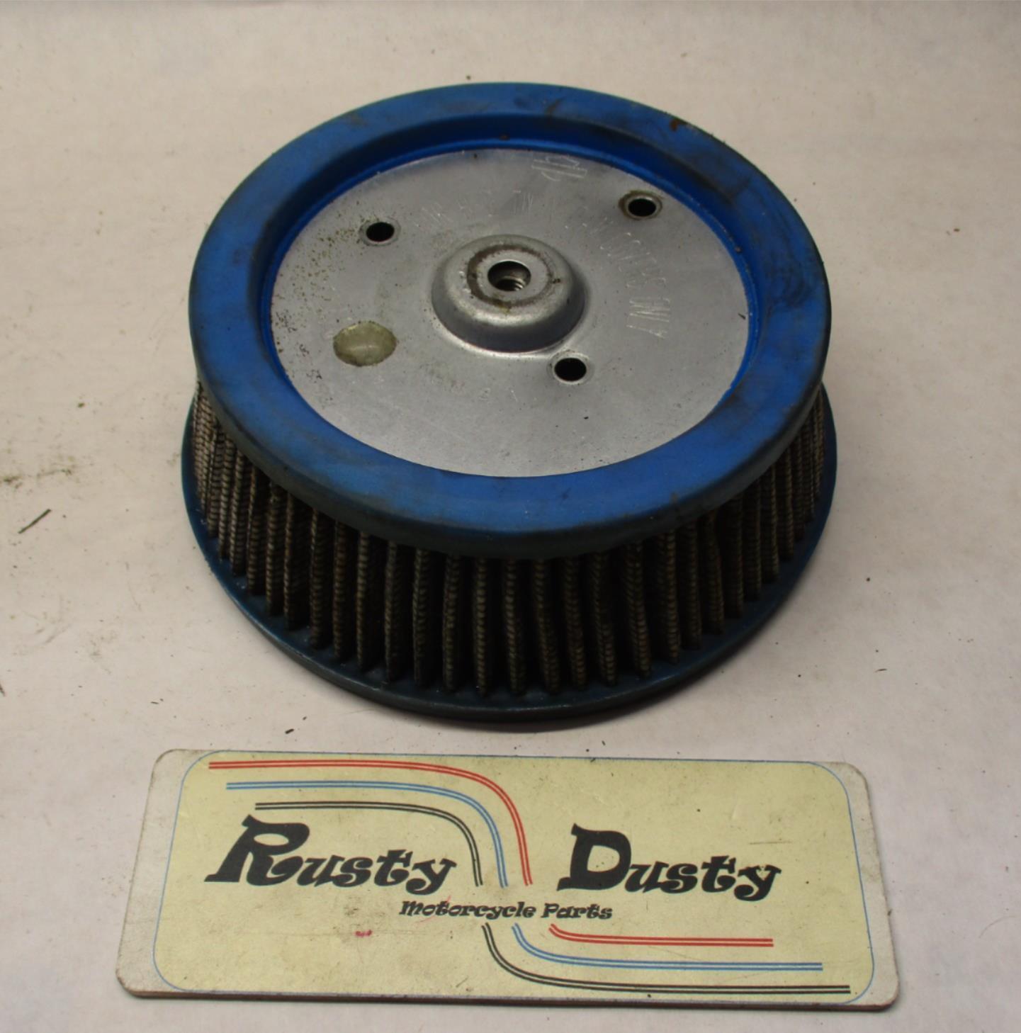 Harley Davidson Twin Cam Round Air Cleaner Filter Element – Rusty Dusty ...