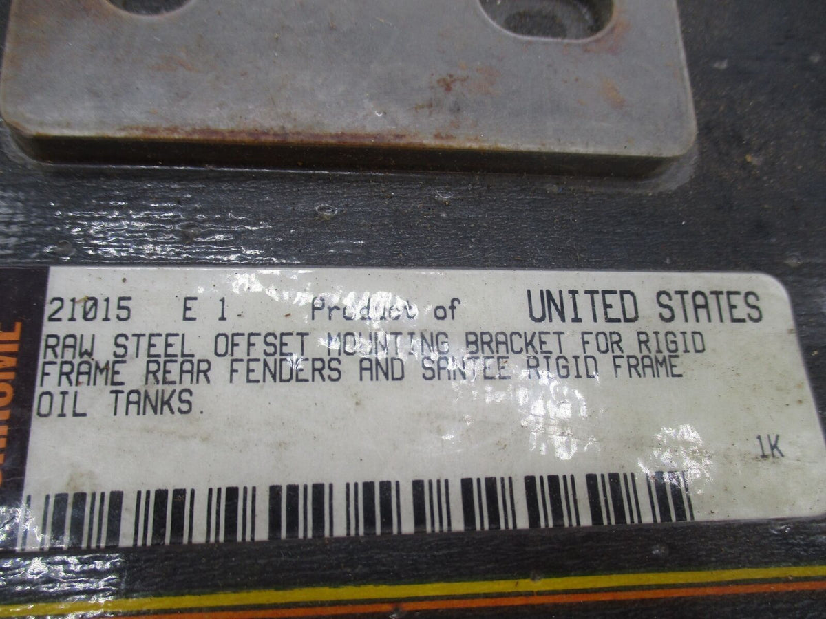 Harley Davidson Rigid Rear Frame Fenders Raw Steel Offset Mounting Bra ...