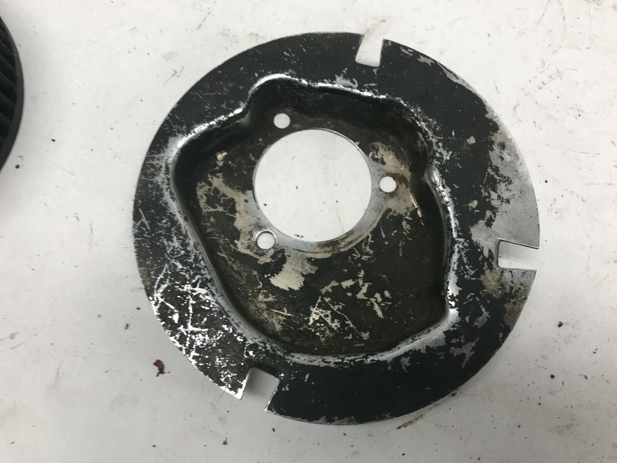 Harley Air Cleaner Backing Plate Bendix Ironhead Shovelhead Bobber Cho ...