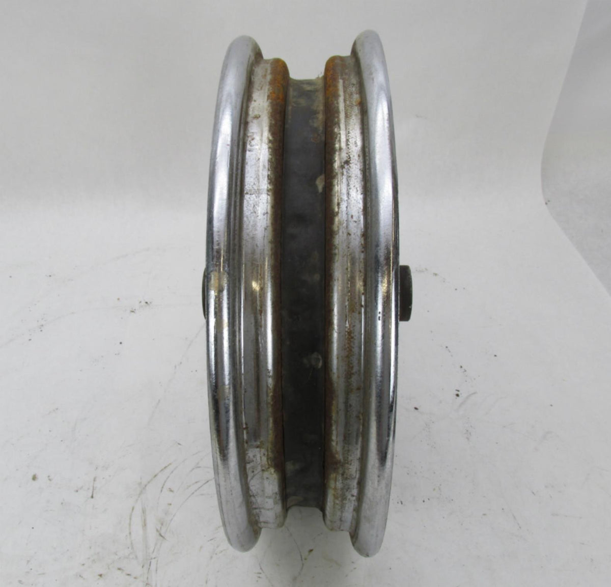 Harley Davidson 40 Spoke Dual Disc Front 3/4" Axle 16x3 Steel Wheel Ri ...