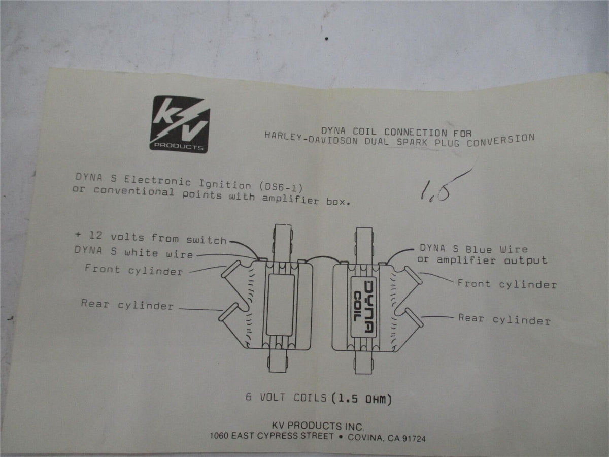 Harley Davidson NOS Dual Spark Plug Dyna Coil Connector Conversion ...