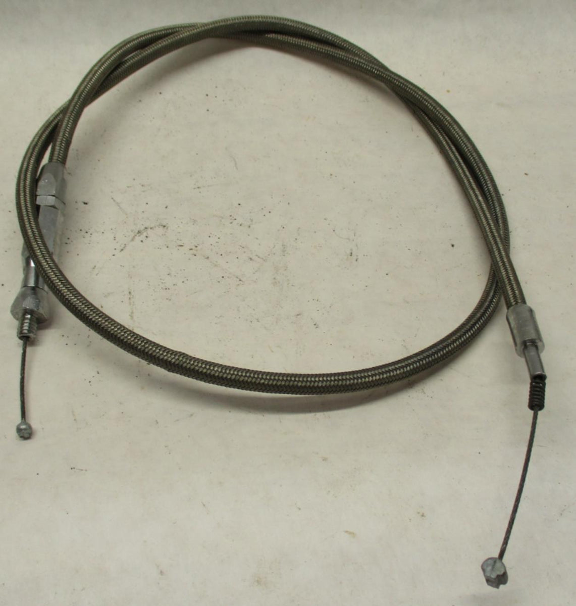 Harley Davidson NOS Shovelhead Sportster Throttle Cable 56458-81 Steel ...