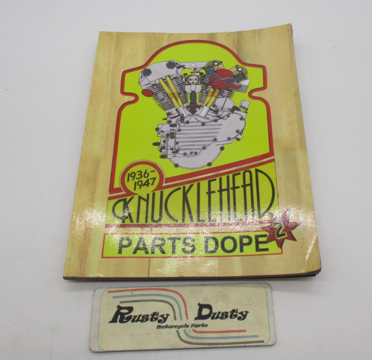 Harley Davidson V-Twin Knucklehead Parts Dope Reference Guide 1936-194 ...