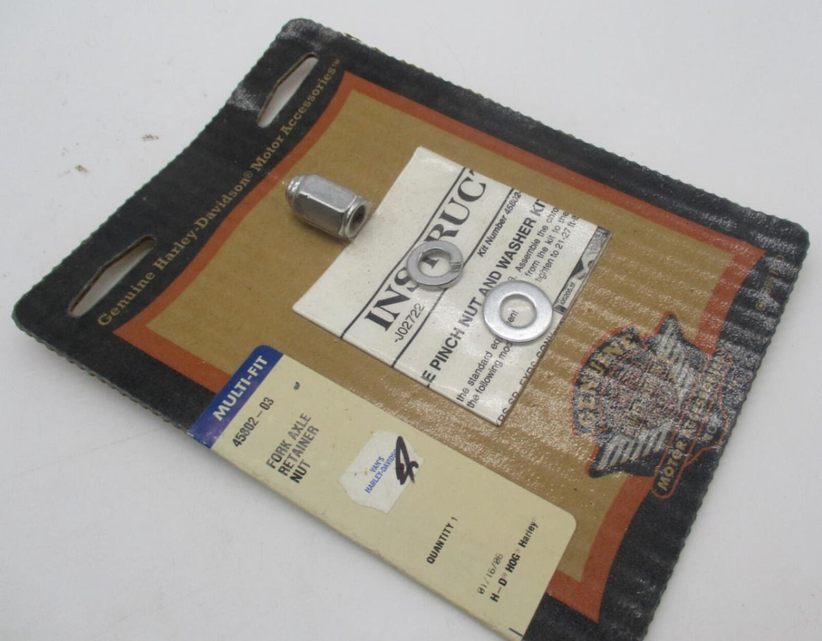 Harley Davidson Genuine NOS Front Axle Retainer 45802-03 88 - '94 FXR ...