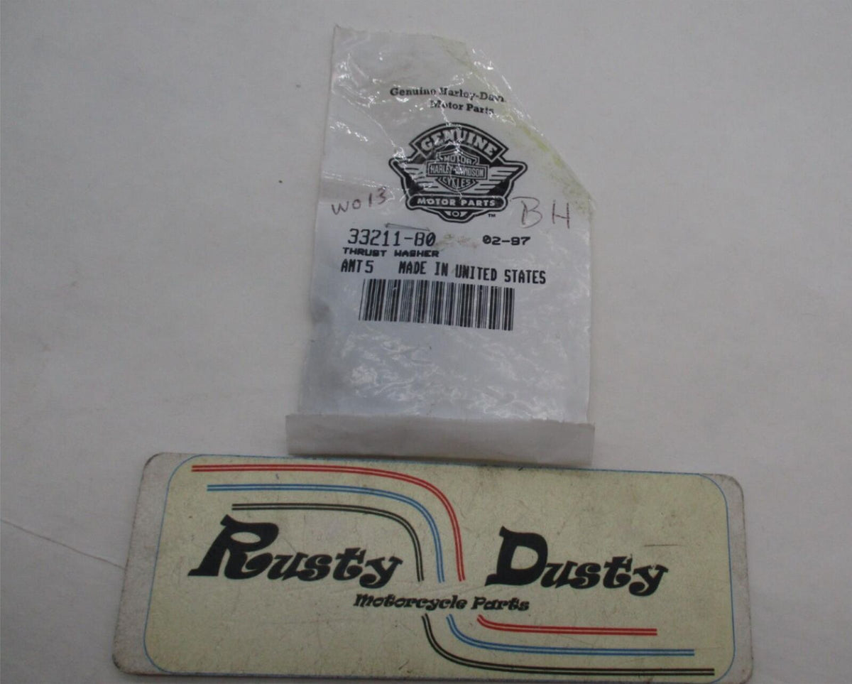 Lot of 15 Harley Davidson Genuine NOS Thrust Washers 33211-80| Rusty ...