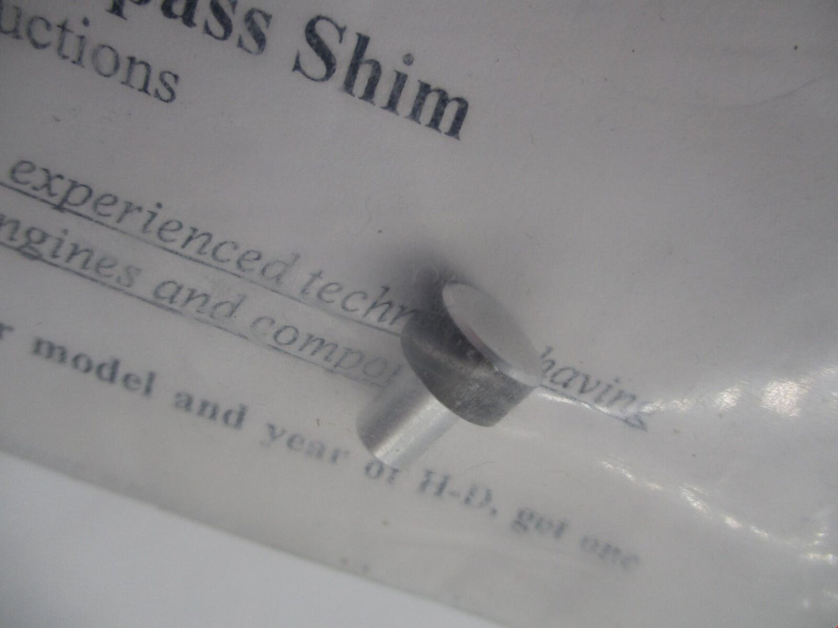 Harley Davidson V-Twin Oil Pump Pressure Bypass Shim 12-0141| Rusty ...