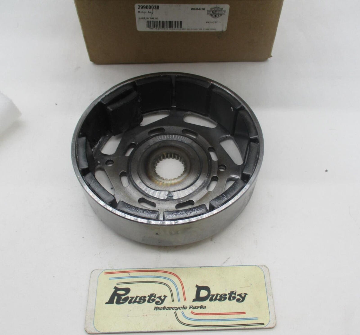 Harley Davidson Genuine Alternator Rotor Assembly 29900038 Broken Magn ...