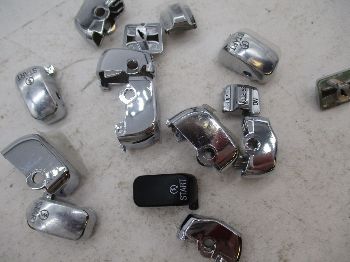 Mixed Lot of Harley Davidson Chrome and Black Handlebar Switch Buttons ...
